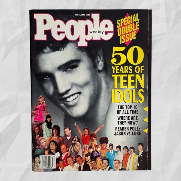 Accents | Elvis Cover People Magazine 1992 | Poshmark